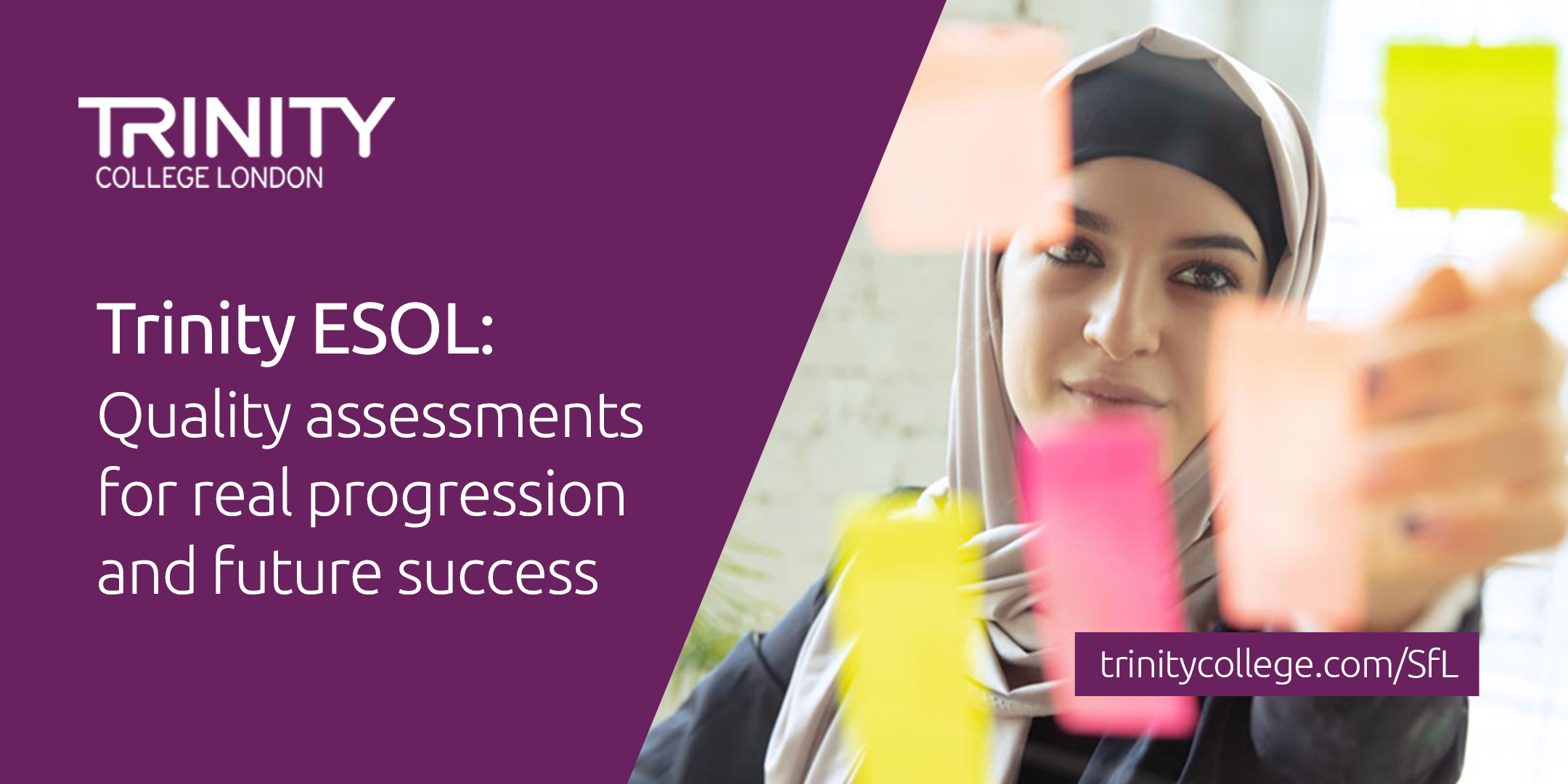 Trinity ESOL: Quality assessments for real progression and future success